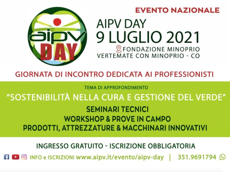 Il 9 luglio l'evento AIPV - MG Marketing Giardinaggio