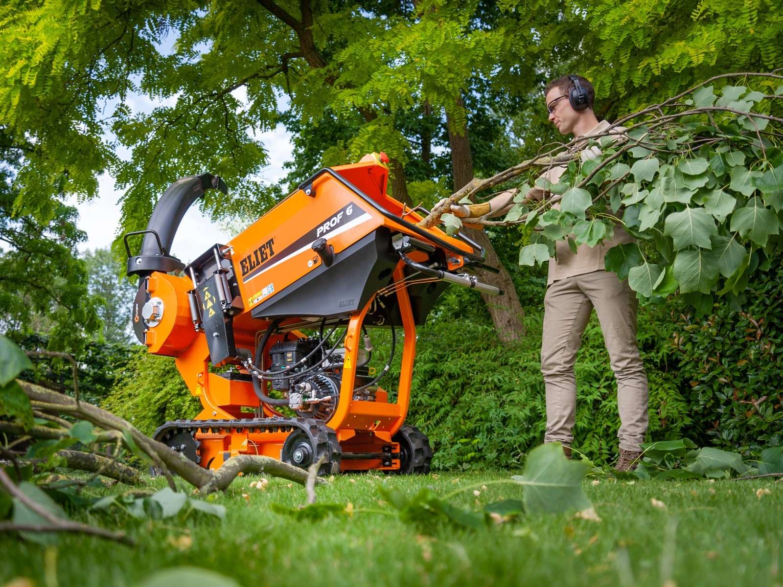 Il biotrituratore Eliet Prof 6 - MG Marketing Giardinaggio