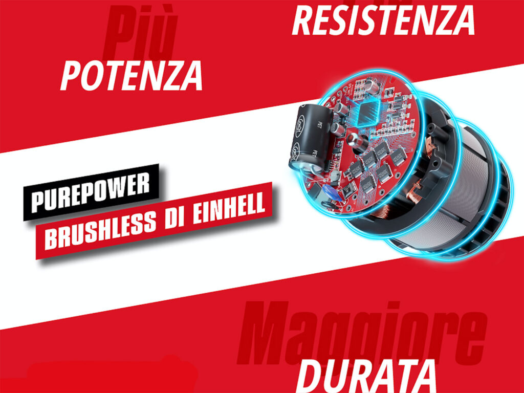 Motore Brushless PurePOWER di Einhell - MG Marketing Giardinaggio