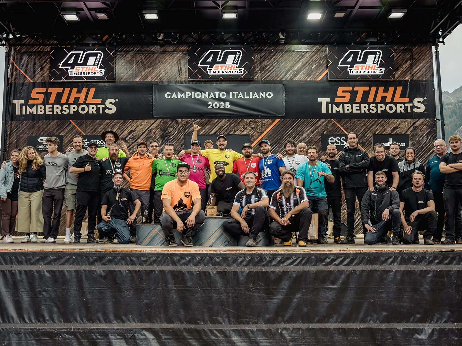 Michel Perrin, campione italiano 2025 di Stihl Timbersports - MG ...